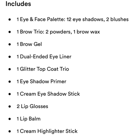 Disney | Makeup | New Disney The Little Mermaid Limited Edition Beauty ...